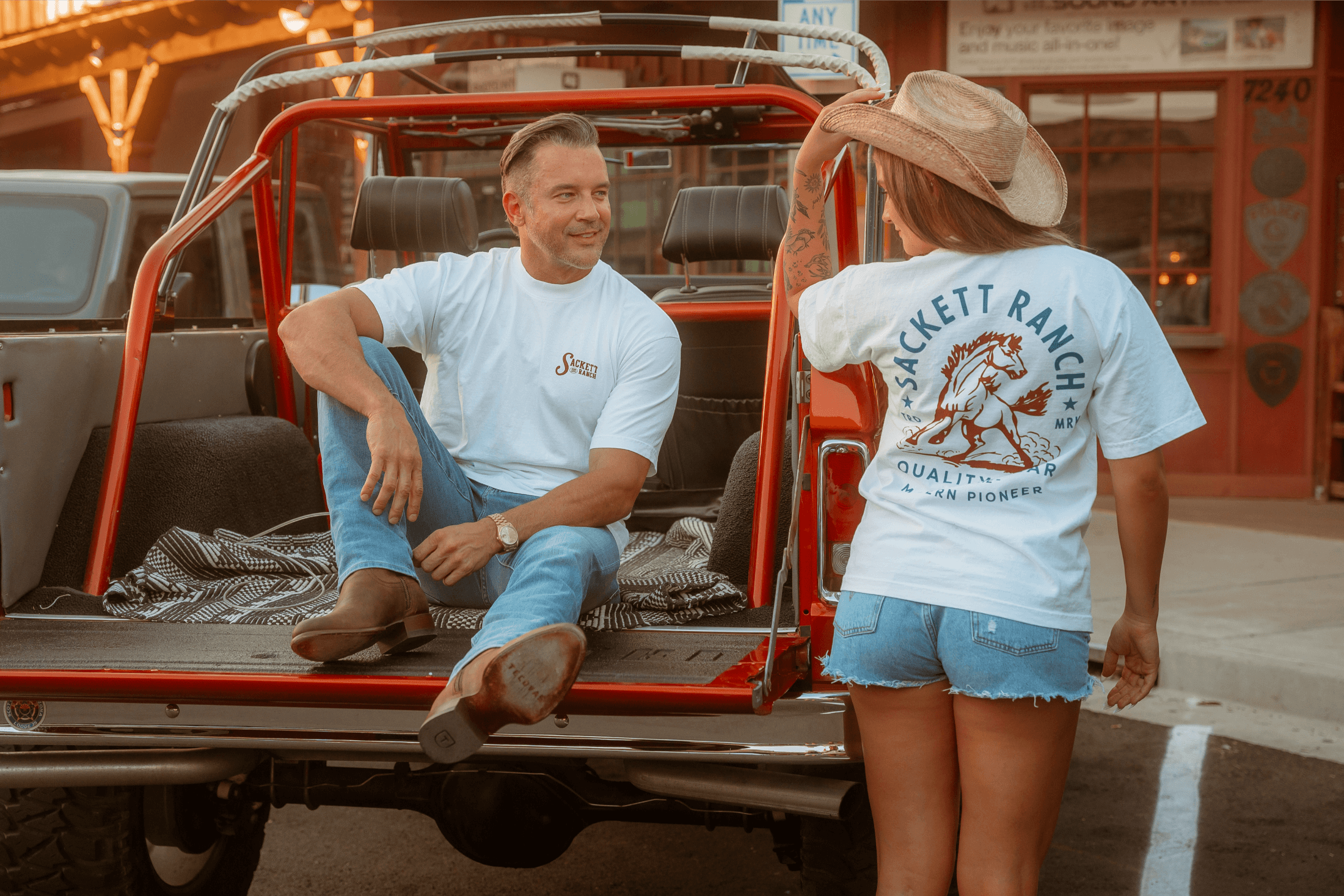 Men's & Women's | USA Made Western & Americana Apparel | Sackett Ranch
